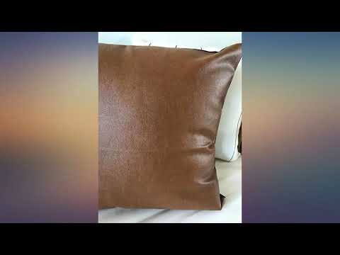 Woven Nook Modern Decorative Throw Pillow Covers, Roux Style, 20 x 20 Inches (Set review