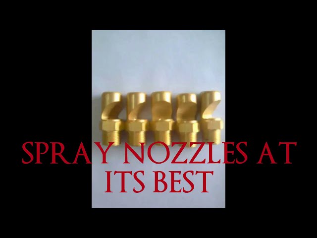 Brass Spray Nozzle Brass Z Type Nozzle Wholesaler From Kolkata