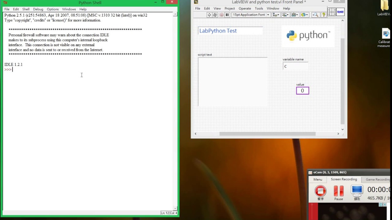 23. NI LabVIEW link Python by LabPython