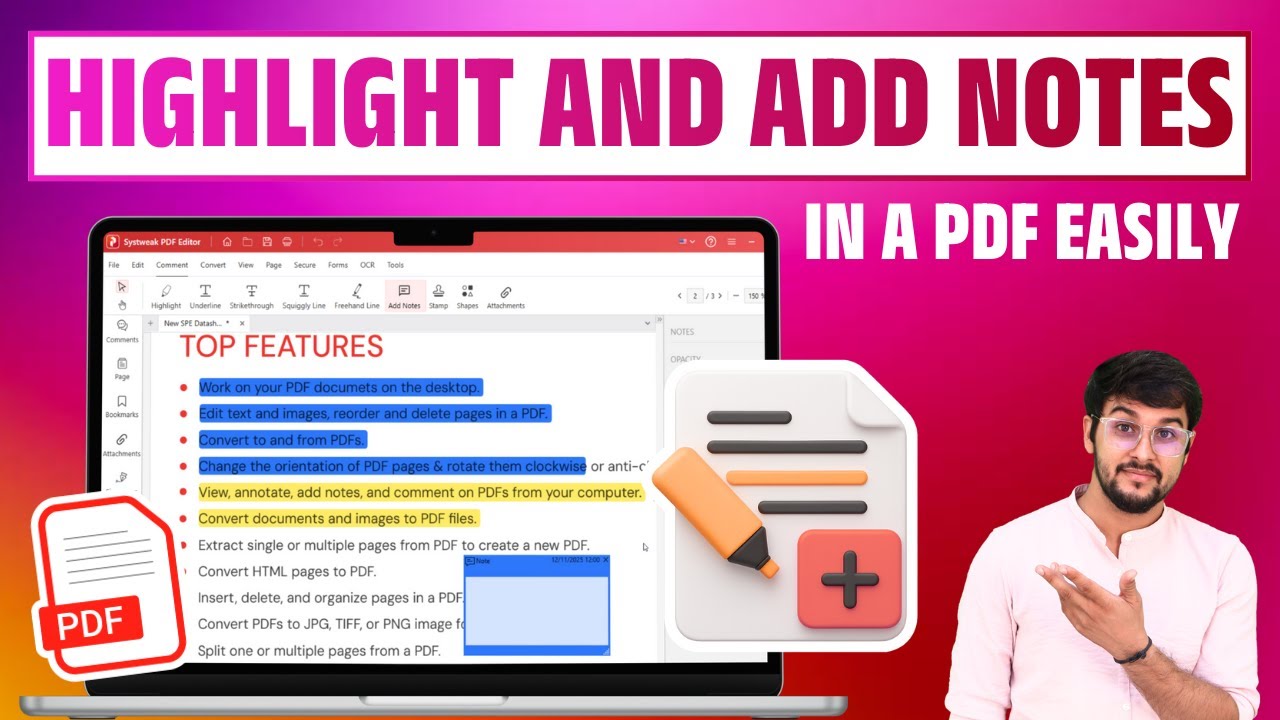 Best PDF Annotation Tool (Free) | How to Highlight and Make Notes in a PDF #annotatepdf #editpdf