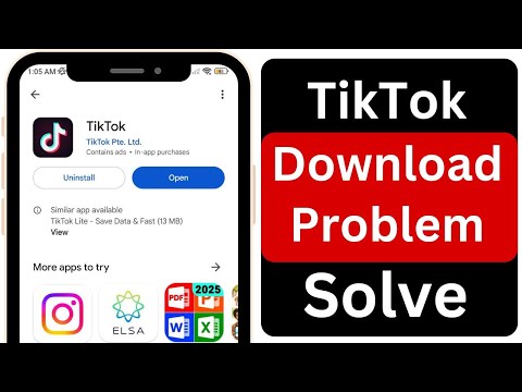 How to Solve TikTok App Not Installed | TikTok App Download Problem