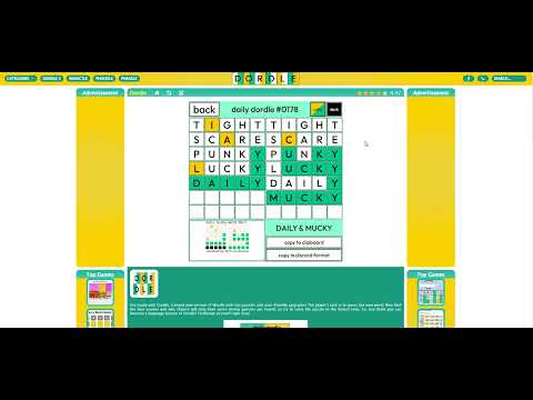 Dordle : 7/21/2022 : Starter Words Ending In ight : Tight As My Word For Today