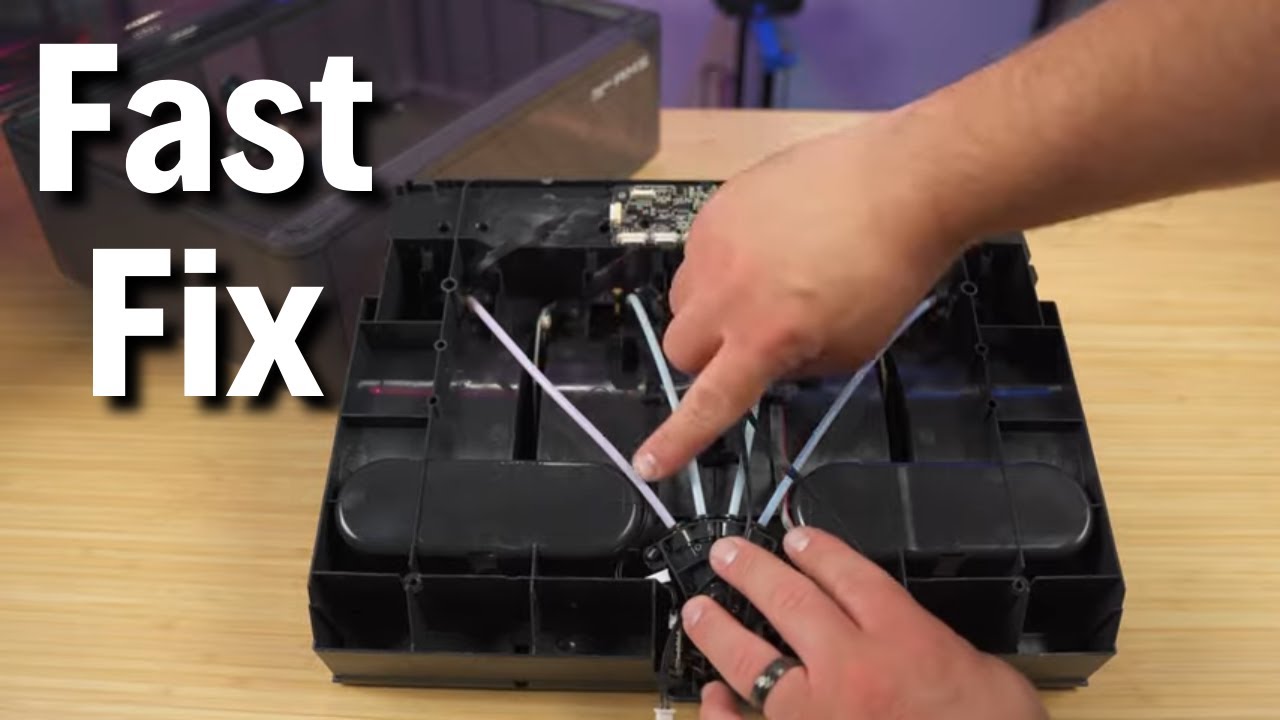 How To Clear Broken Filament Jam From A Bambu Lab AMS (It's Easy!)