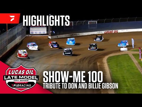 Show-Me 100 Friday | Lucas Oil Late Model Dirt Series at Lucas Oil Speedway 5/23/25 | Highlights
