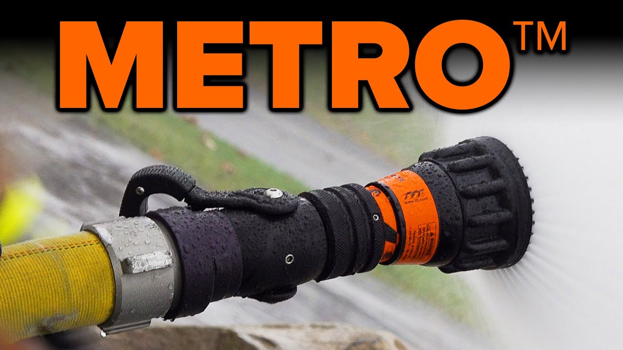 Metro™ Fixed Flow Rate Nozzle for Firefighting | Handline Attack