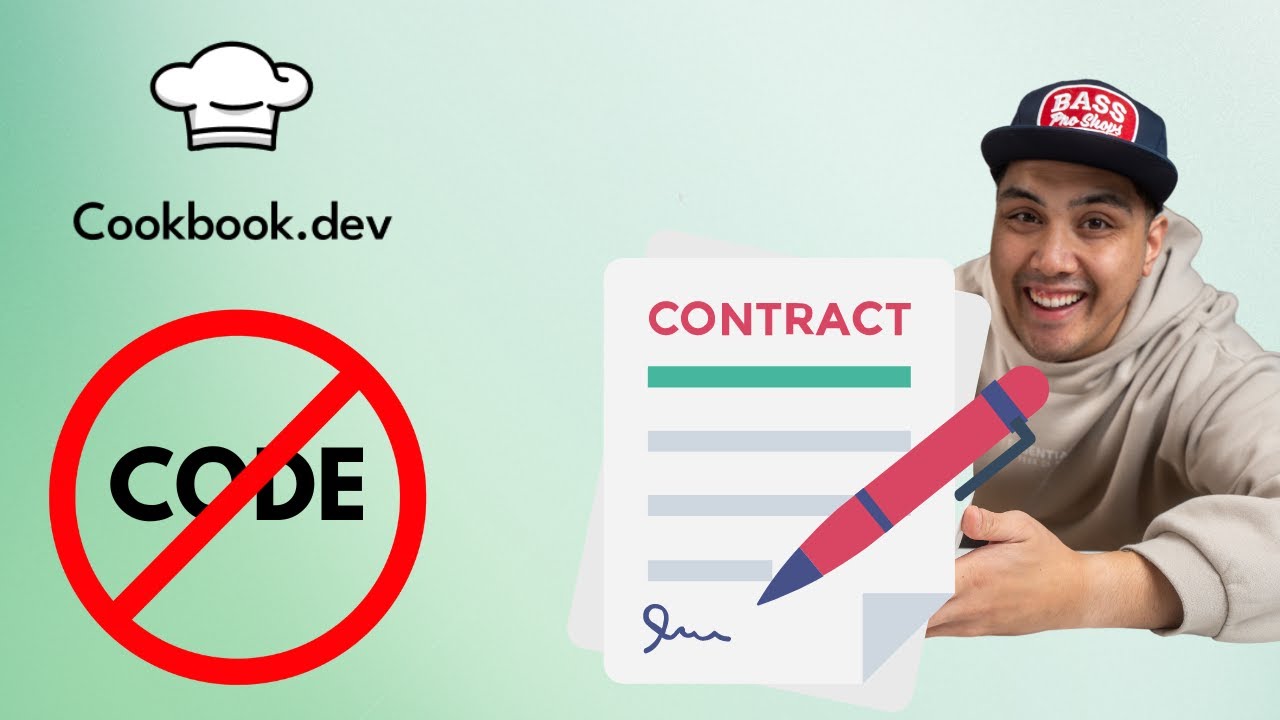 Deploy a smart contract without a line of code on Cookbook.dev!