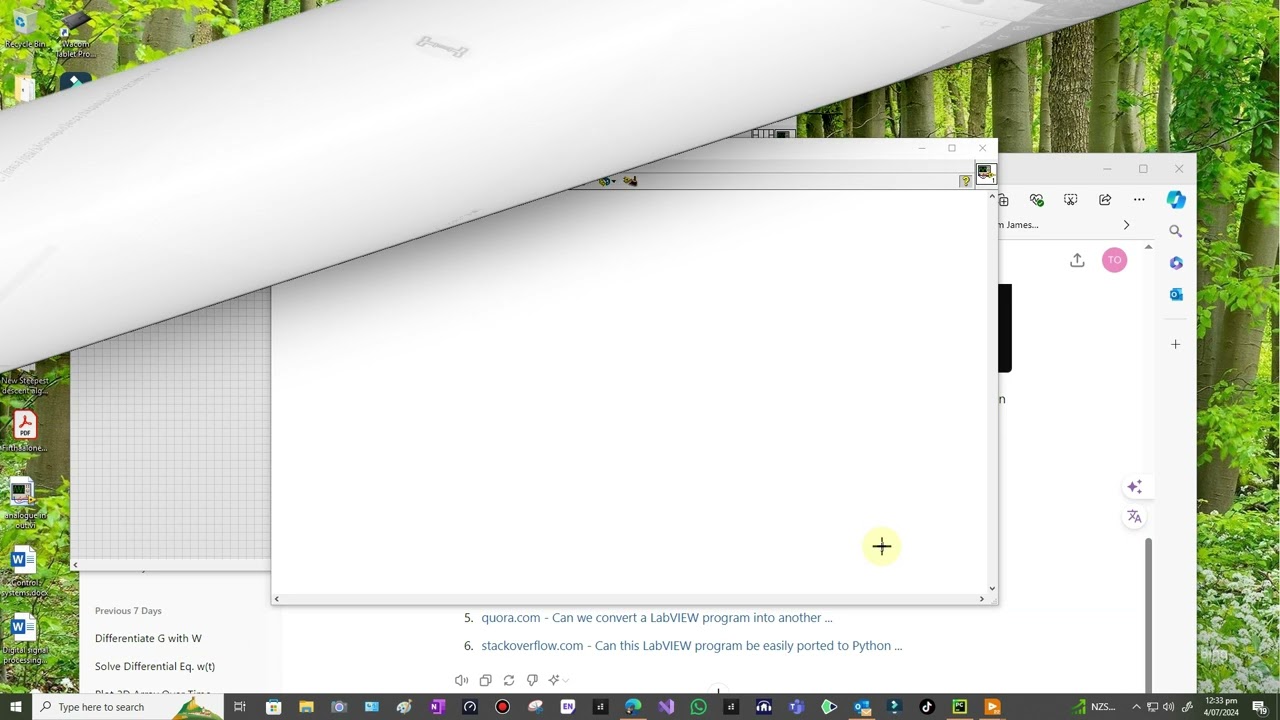 AI LabVIEW to Python conversion trials