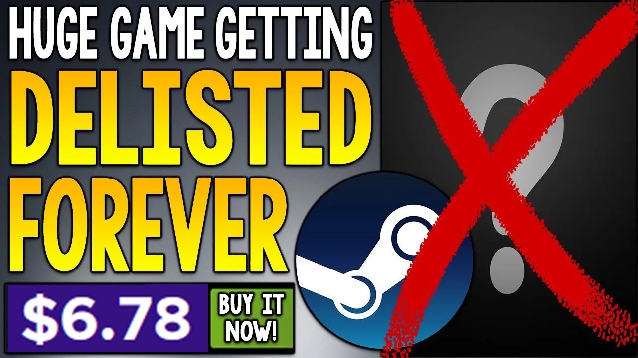 BIG STEAM PC Game Getting DELISTED FOREVER VERY SOON - GET IT SUPER CHEAP RIGHT NOW!
