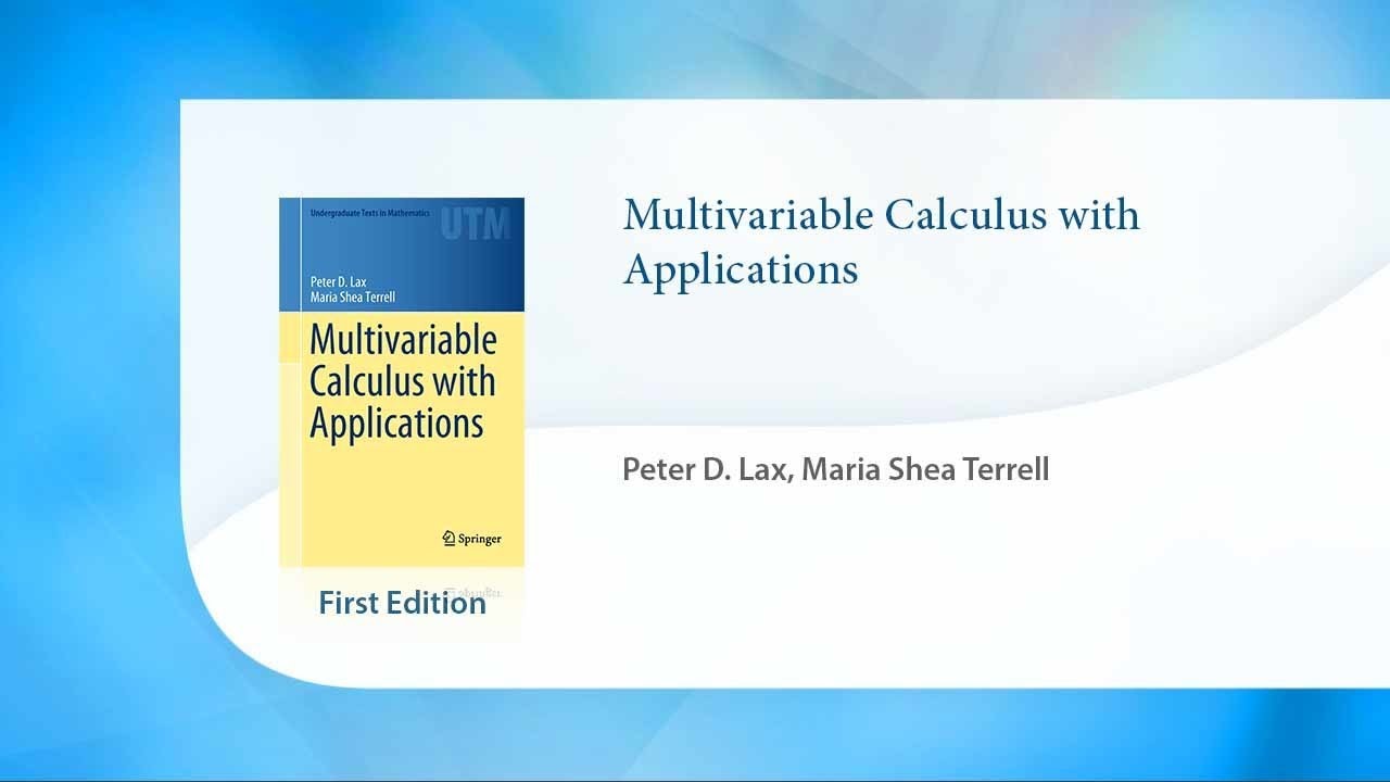 Multivariable Calculus with Applications