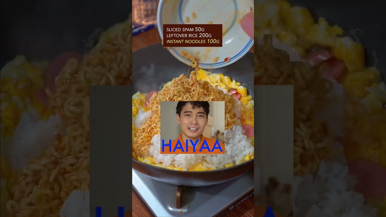EASY INSTANT NOODLES FRIED RICE RECIPE #friedrice #instantnoodles #chinesefood #cooking #recipe
