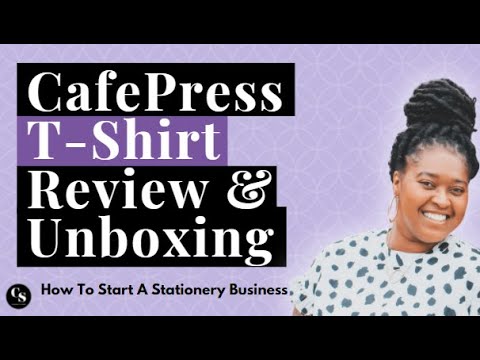 CafePress T-Shirt Review & Unboxing