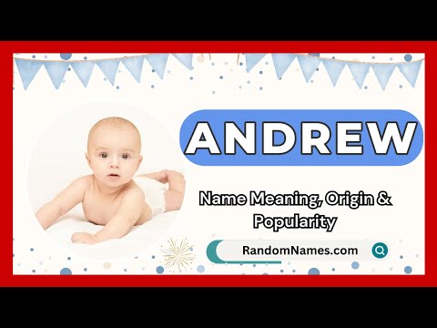 Andrew - Baby Boy Name Meaning, Origin & Popularity - RandomNames.com