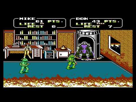 TMNT 2 – NES Version Playthrough Part 1 | FlameFlash.net