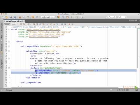 Learn Mastering PrimeFaces Tutorial Organizing Labels and Input Components | packtpub com - Mind ...