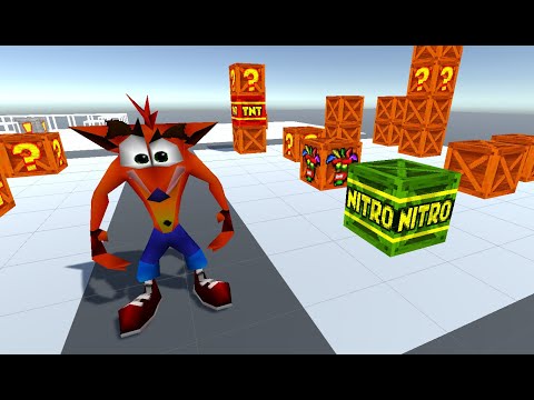 Daniel Gilchrist: Crash Bandicoot (PS1) in Unity – Testing Objects ...