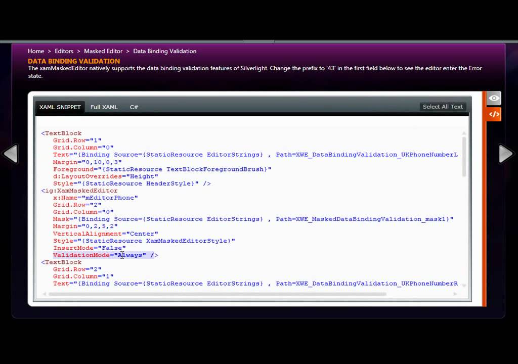 Introduction to the Editor Control