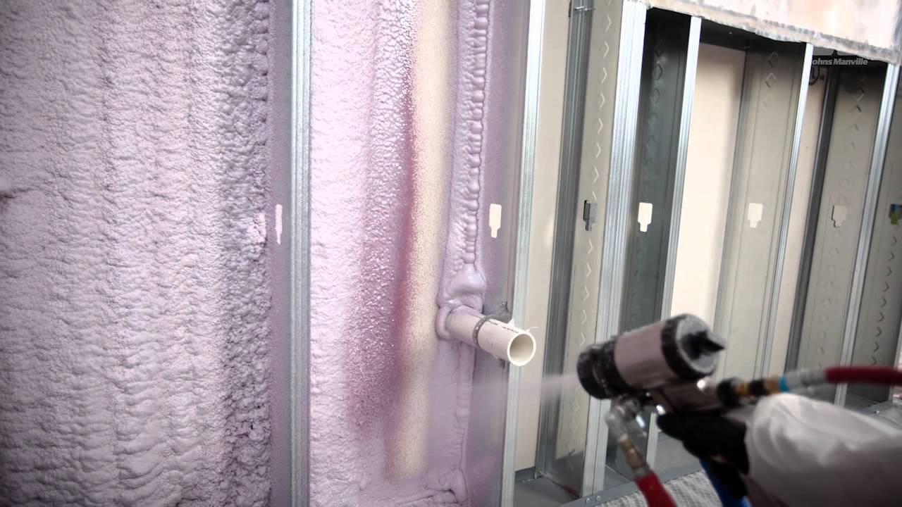JM Corbond III® Closed Cell Spray Foam: Commercial Application
