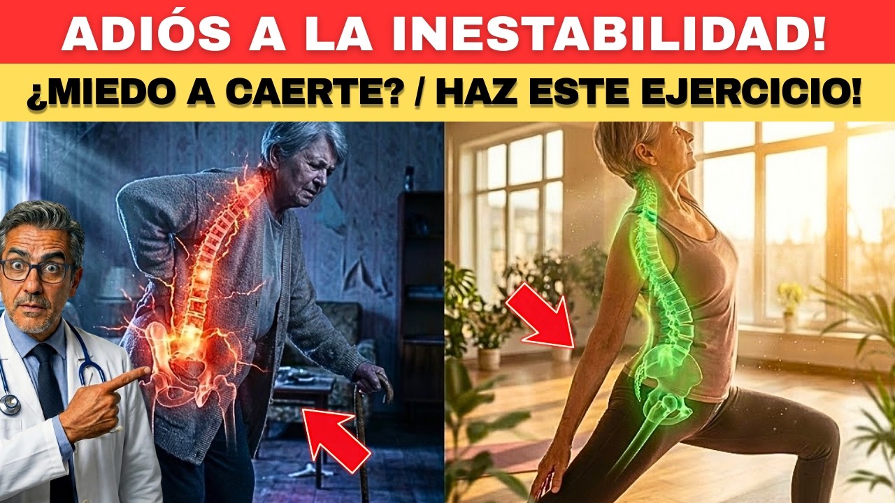 4 Ejercicios Que Previenen Caídas Después de 50! (El #1 Reduce Riesgo en 88%)