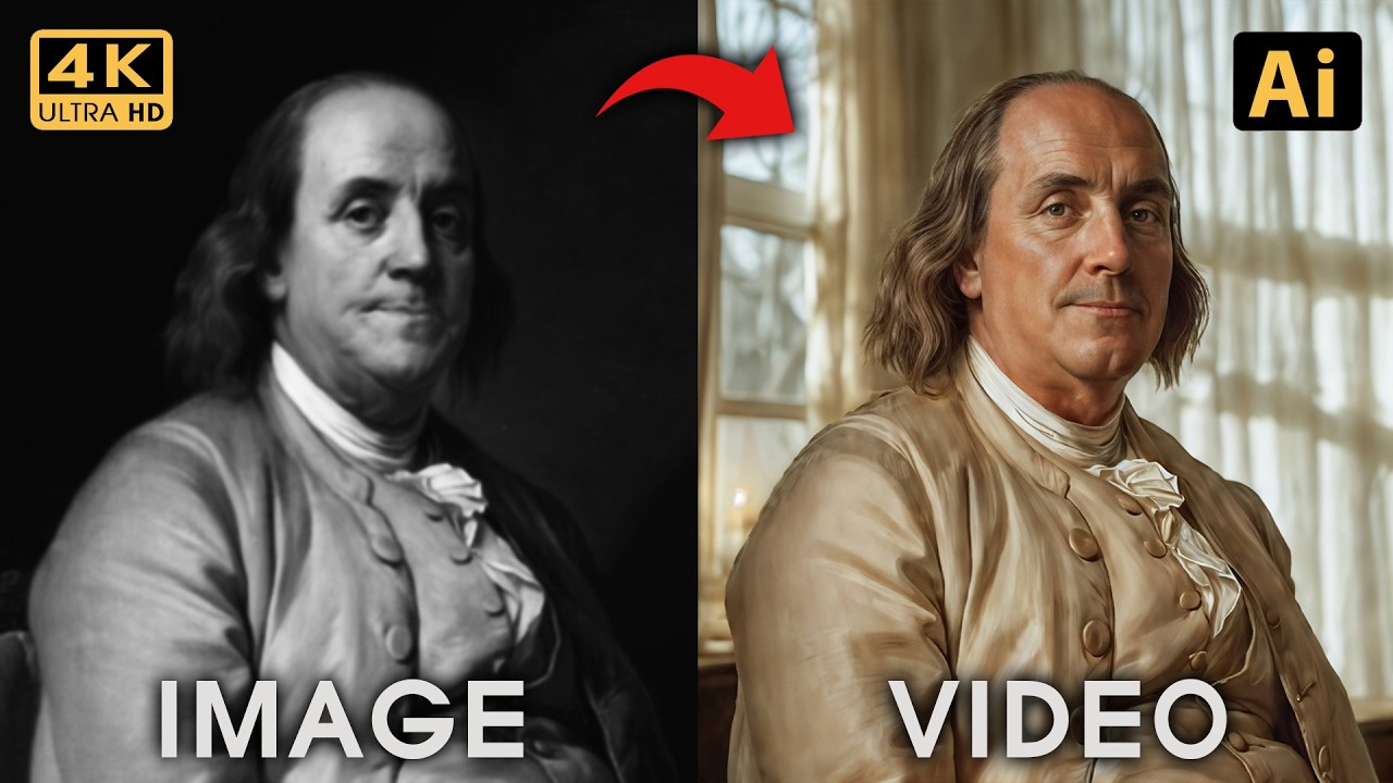 20 Historical Icons Brought Back to Life using AI Vol.8 | Benjamin Franklin, Constantine the Great.