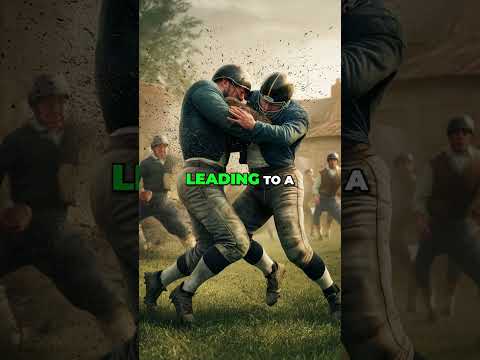 First American Football Match in History