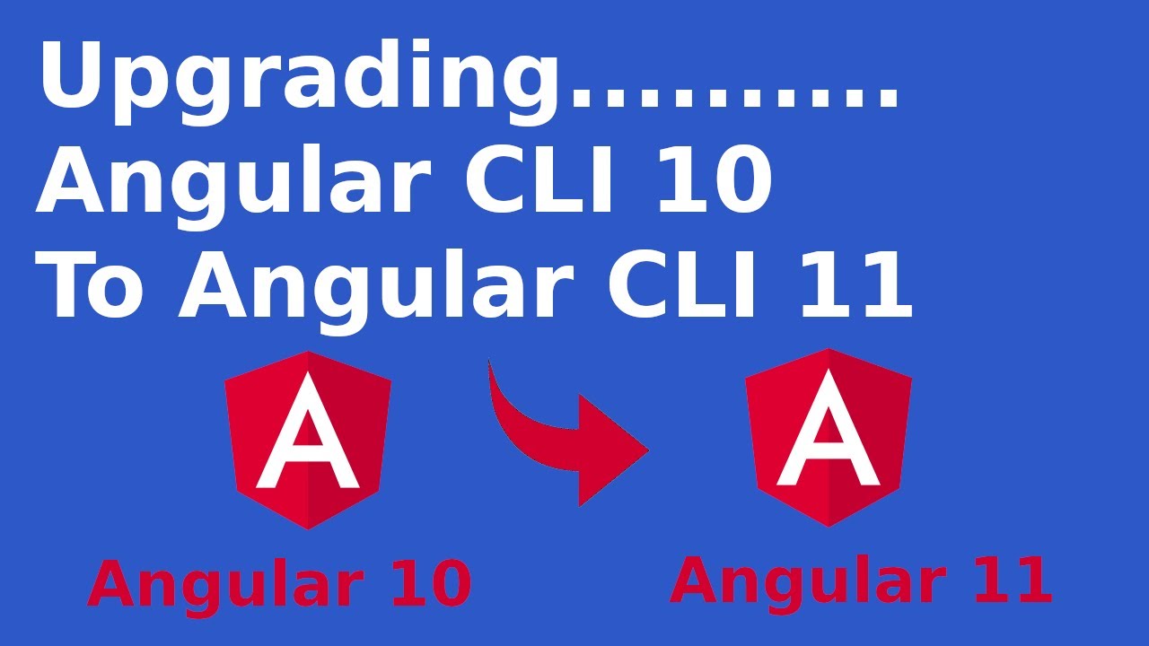 How to upgrade Angular CLI 10 to Angular CLI 11 | Update angular cli version @angular/cli@latest