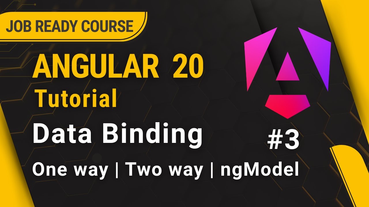 Angular 20 Tutorial for Beginners | Data Binding in angular | #3