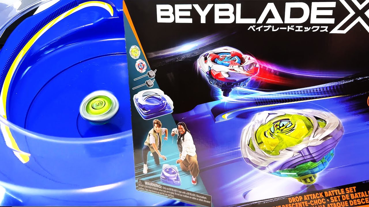FLYING AERO STADIUM BROUGHT TO LIFE! - Hasbro's New DROP ATTACK BATTLE SET Unboxing, Review & Battle