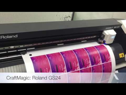 Roland GS24 cutting plotter