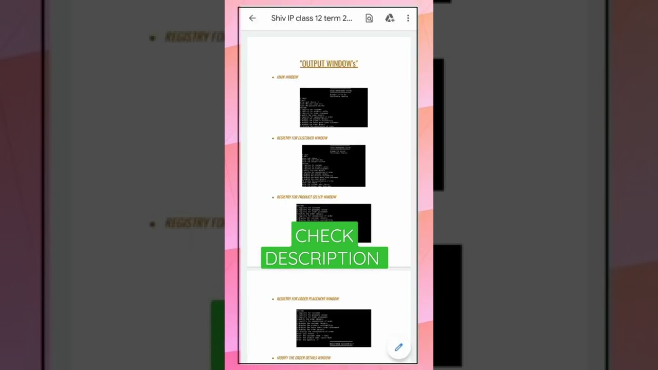 CLASS 12 IP PROJECT FILE TERM 2 | Sales Management system | 2021-22 | Informatics Practices