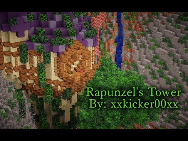Rapunzel's Tower From Disney's Tangled | by _Kicker19_ Minecraft Map