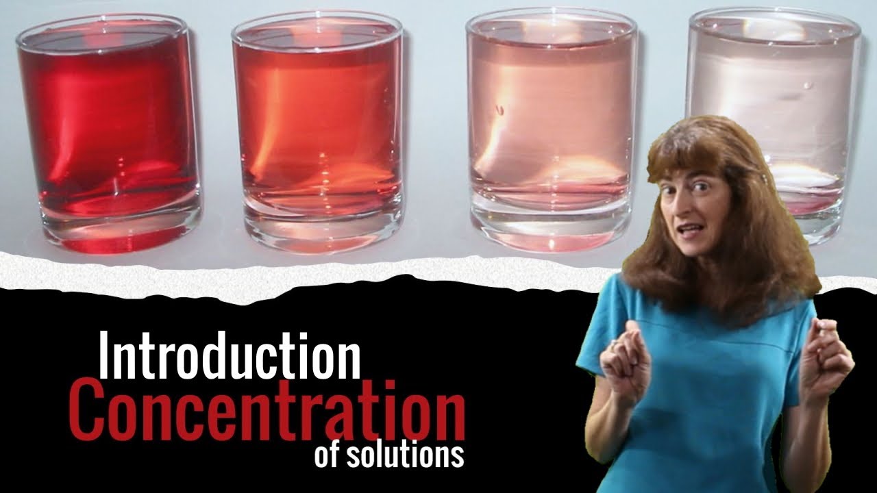 Introduction  | Concentration | Solutions