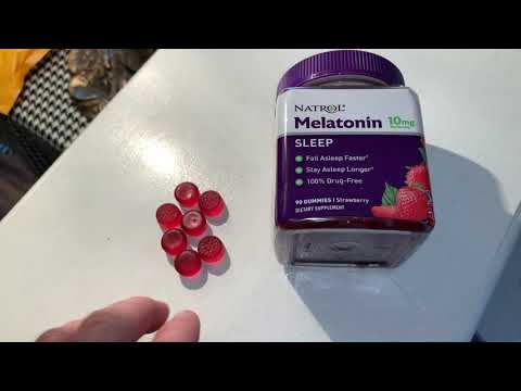 Natrol Melatonin 10mg Gummy ~ We are Sleeping Now