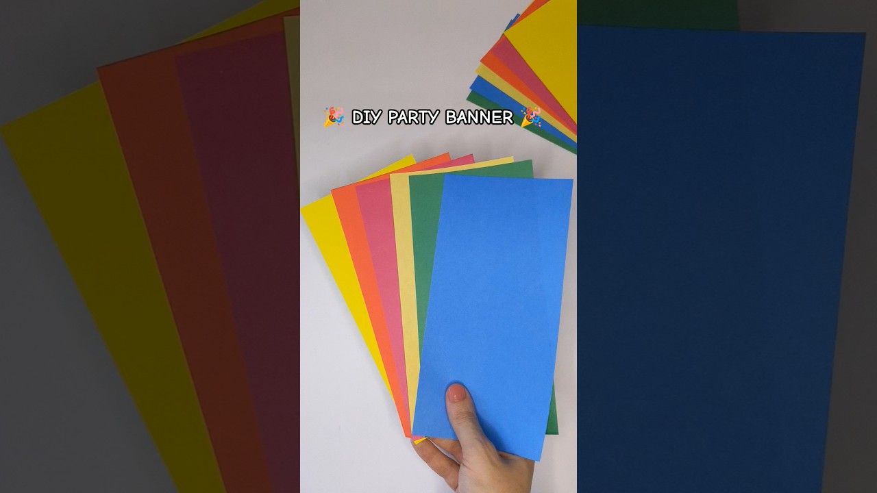 CREATE Your Own AMAZING DIY Party Banner!