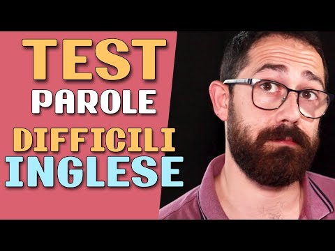 Sbaglierai queste parole in inglese