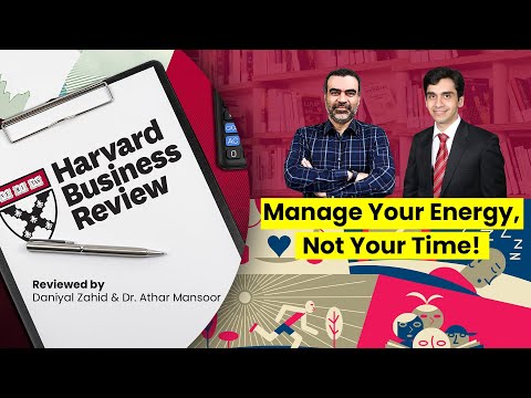 Manage Your Energy, Not Your Time! HBR #managementconsulting #management #jointracs