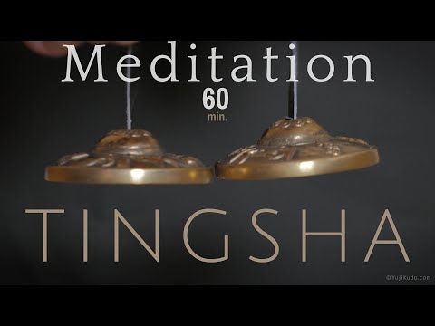 Tibetan Tingsha Sounds 1 Hour (No Music) for Chakra Meditation, Yoga, Concentration, Deep Sleep