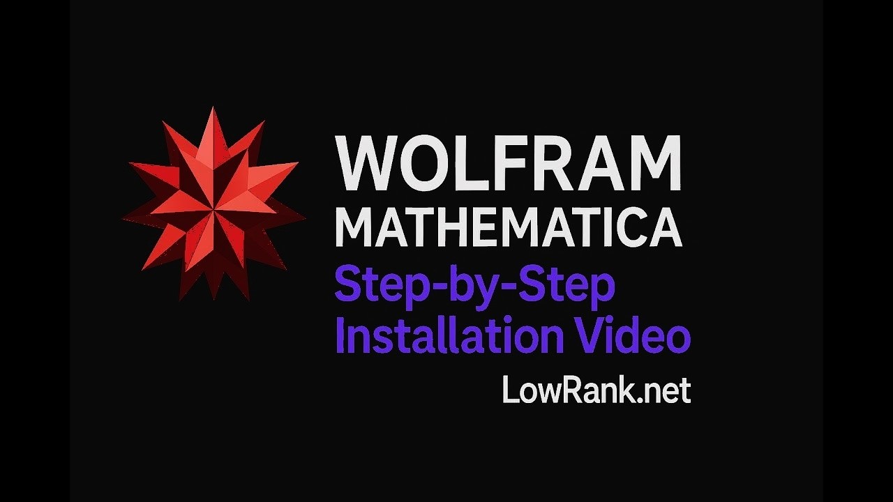 Wolfram Mathematica Installation and activation instructions – Full Version + License Key