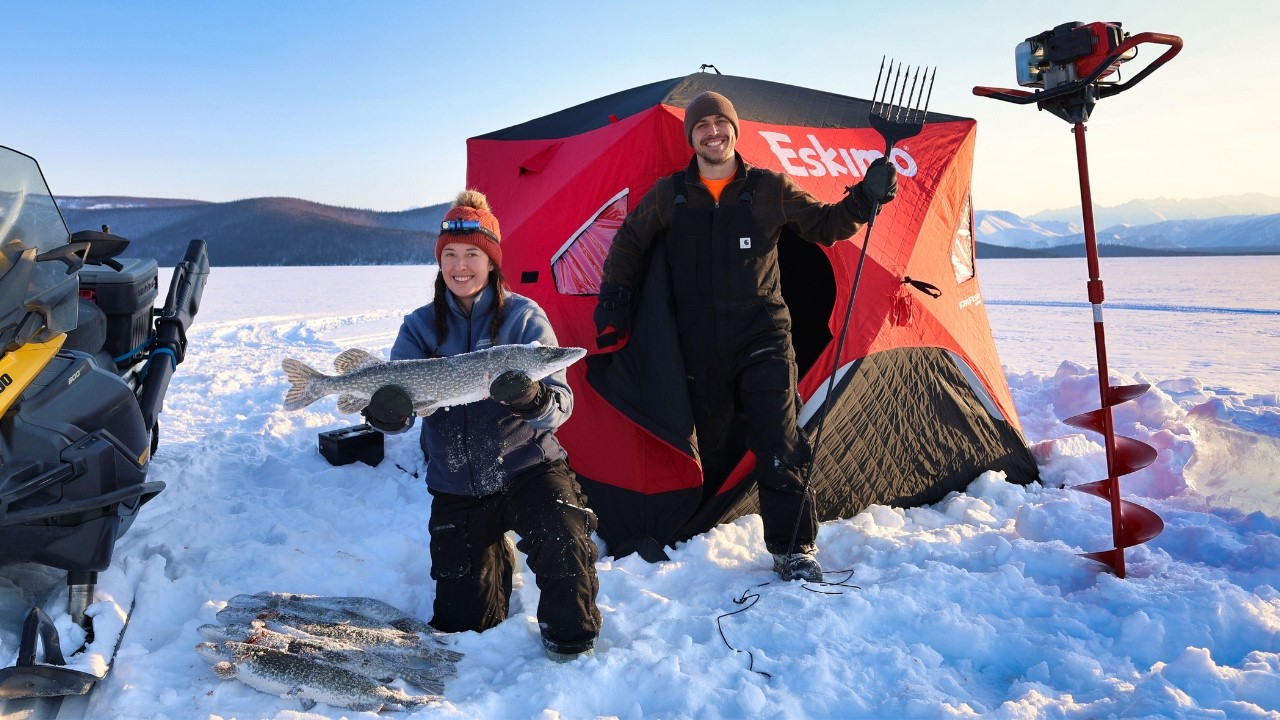 Living in the 49th State | Remote Hot Spring, Glacier & THICK ICE