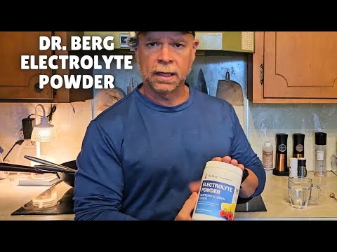 DrBerg Electrolytes | Dr. Berg Zero Sugar Hydration | Electrolyte Powder