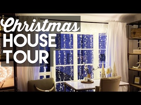 CHRISTMAS DECORATING SMALL APARTMENT TOUR! - Christmas & Holiday Decorating 2016!