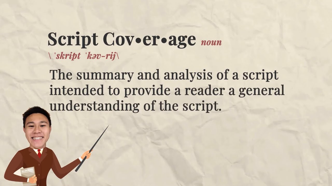 A Beginner's Guide to Script Coverage