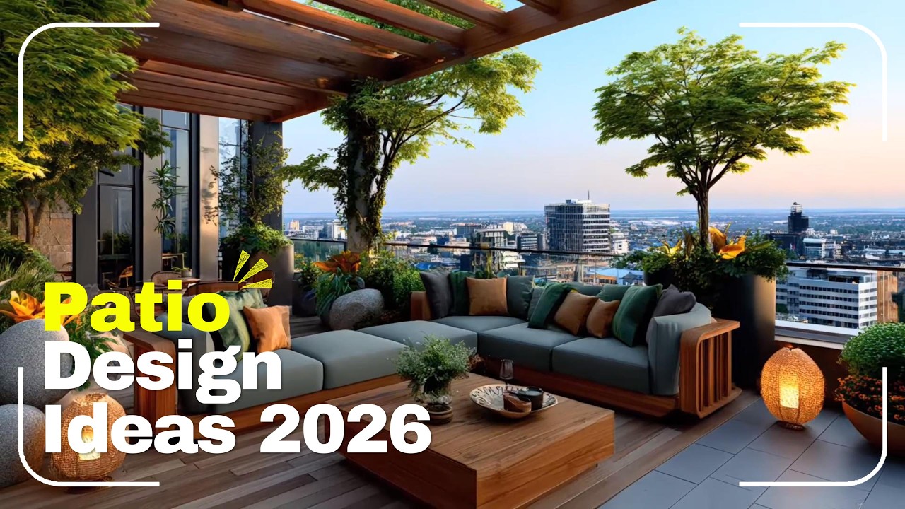 Patio Design Ideas 2026 Transform Your Backyard Garden Into a Modern Outdoor Escape