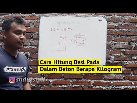 Cara Hitung Besi Dalam Beton Berapa Kilogram | AUTO bisa dalam 1 menit