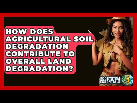 How Does Agricultural Soil Degradation Contribute To Overall Land Degradation?