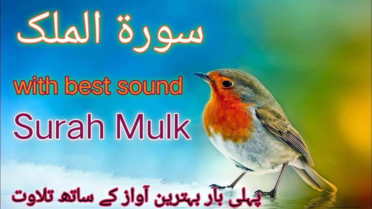 Surah Mulk with beautiful voice Quran Recitation