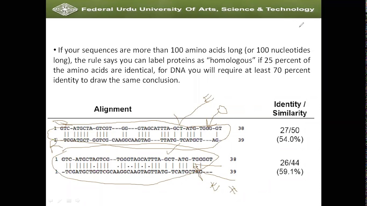 Sequence Alignment: Basic concept, types, uses & applications-4