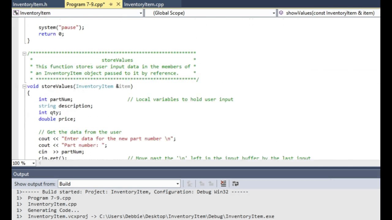 Constant Reference Parameters - Class Objects