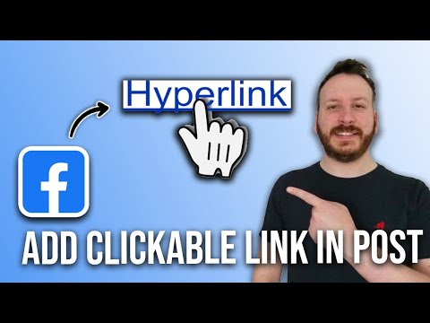 How To Add Clickable Link To Facebook Post (Step By Step)