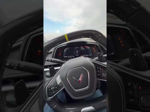 STEALTH MODE on the Corvette E Ray SOUNDS COOL