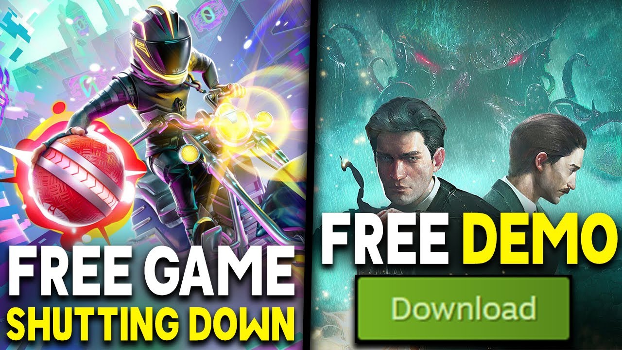 FREE PC GAME SHUTTING DOWN SOON + FREE STEAM PC GAME DEMO!